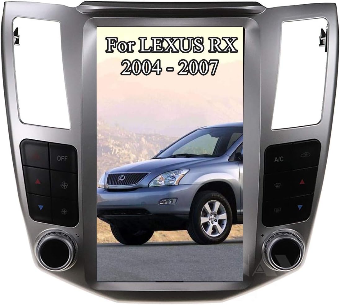 Amazon.com: ZWNAV Tesla Style Touch Screen Car Stereo for Lexus RX ...