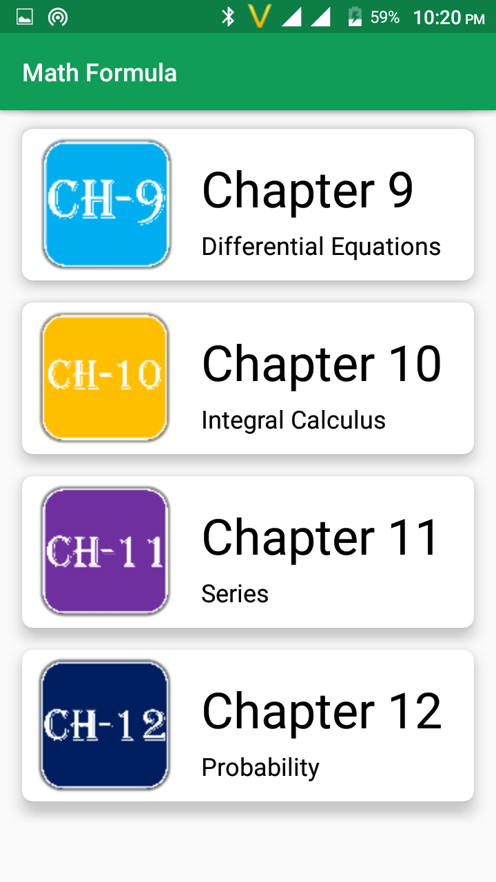 Math Formula, All Mathematics Formula (offline) - App on Amazon Appstore