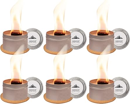 Amazon.com : 6 Packs of Portable Campfire Mini Fire Pit S'Mores Maker ...