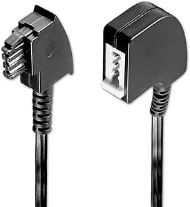 TAE Extension Cable | 3 m | TAE-F Male to TAE-F Female | Cable ...