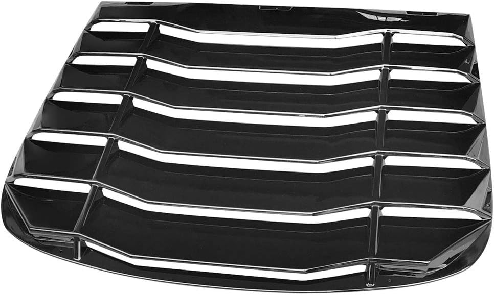 Amazon.com: IKON MOTORSPORTS, Rear Window Louver Compatible with 2003 ...