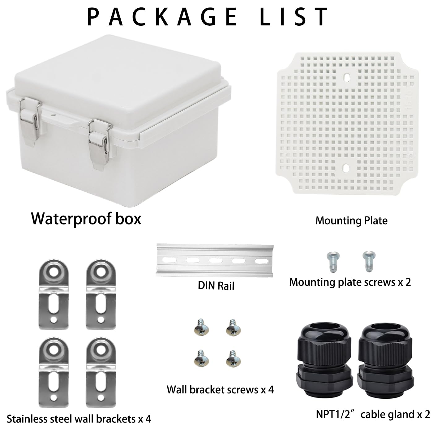 Snapklik.com : YETLEBOX Outdoor Waterproof Electrical Box Junction Box ...