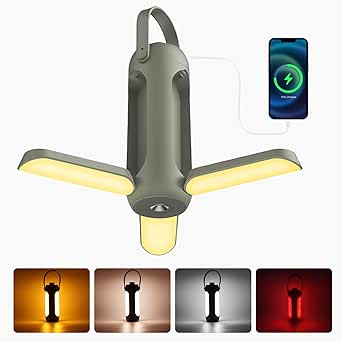 Mellkang Collapsible LED Camping Lights, 10000mAh Large Capacity ...