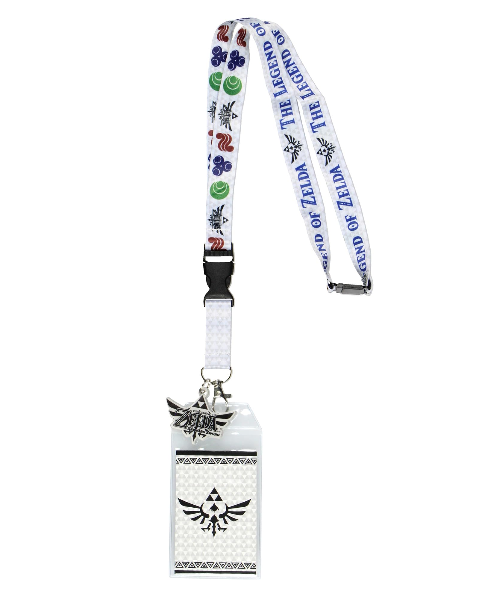 Amazon.com: The Legend of Zelda Master Sword Breakaway Lanyard ID Badge ...