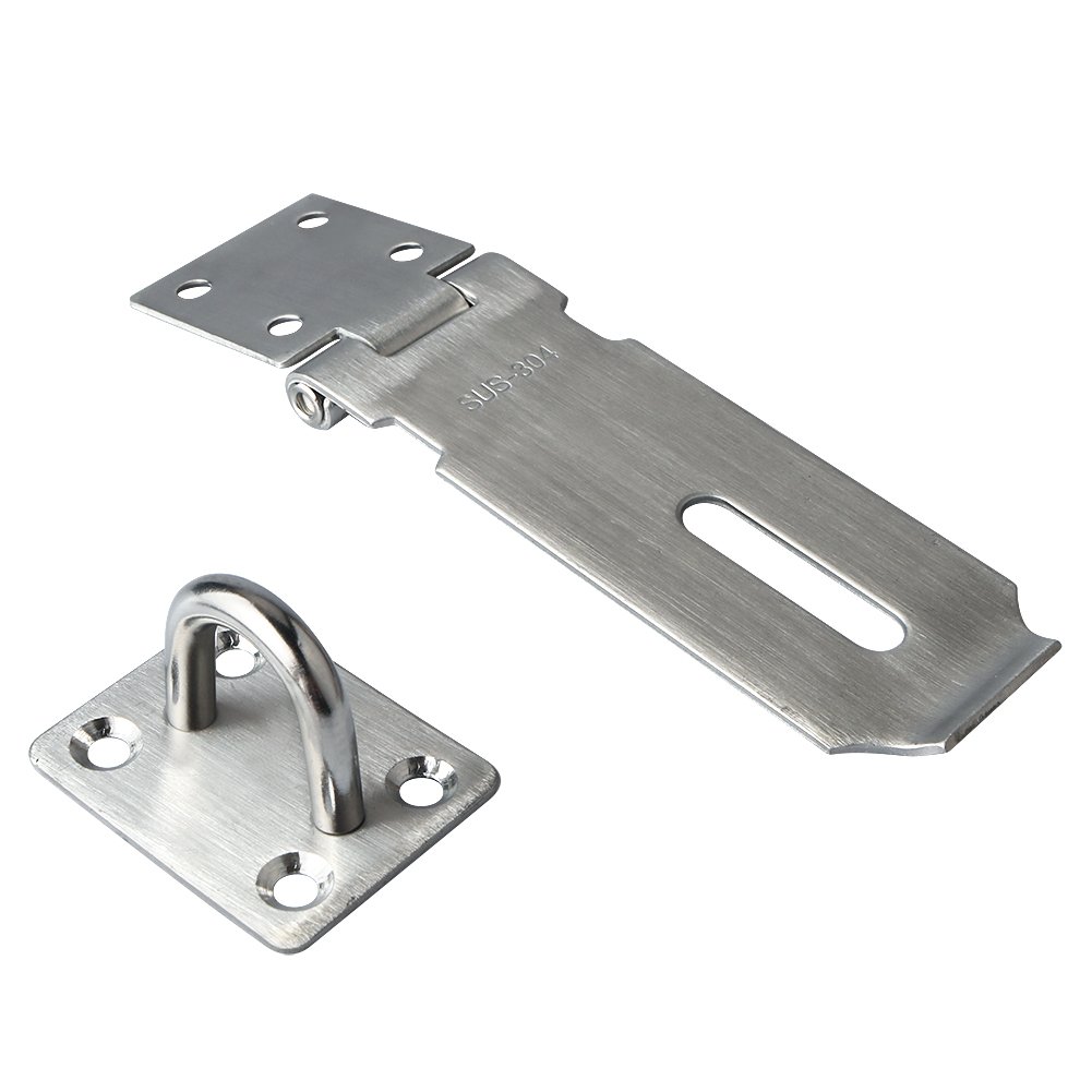 Snapklik.com : Alise Door Locks Hasp Latch,4 Inch SUS 304 Stainless ...