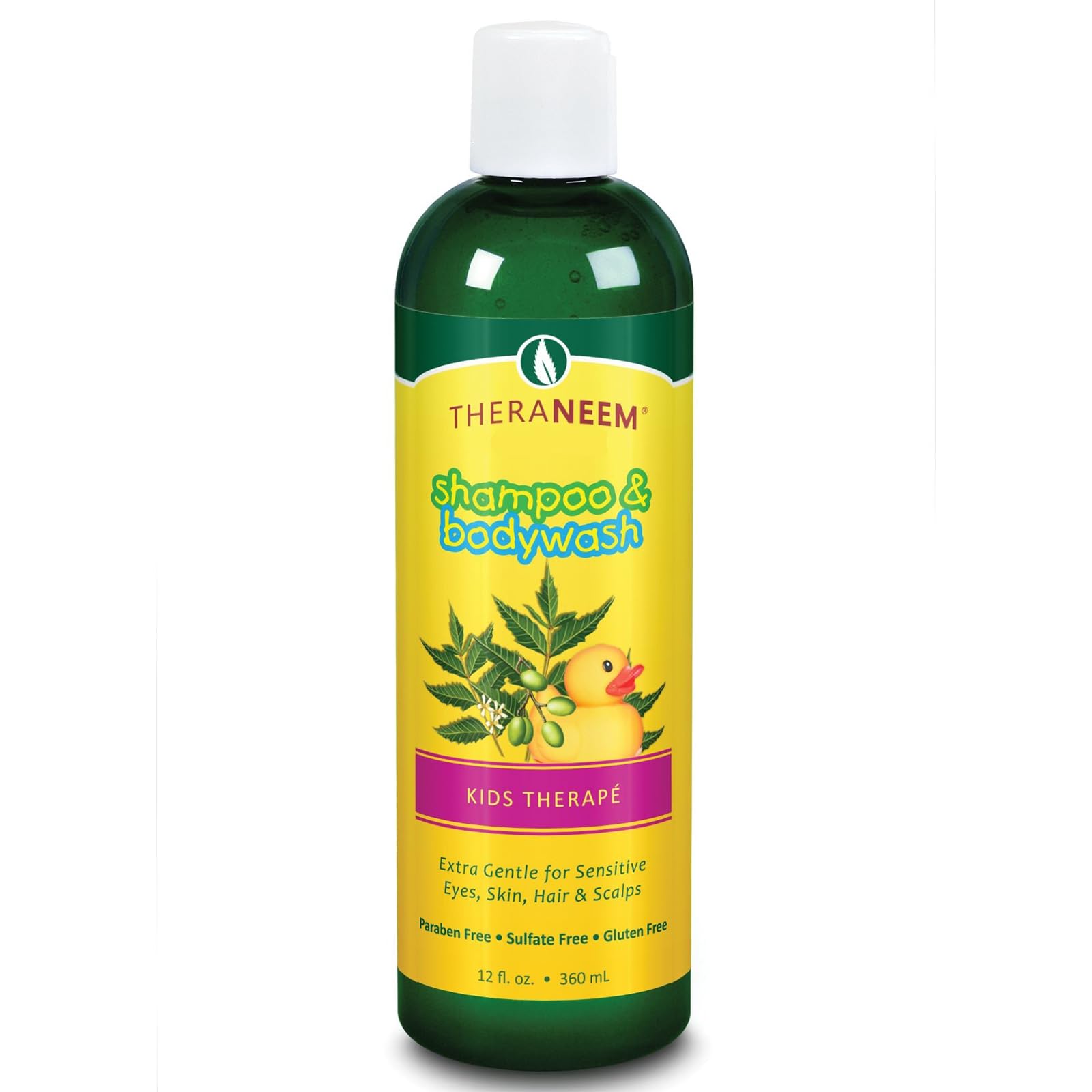 Amazon.com : Theraneem Naturals Kids Therap Shampoo & Bodywash | Extra ...
