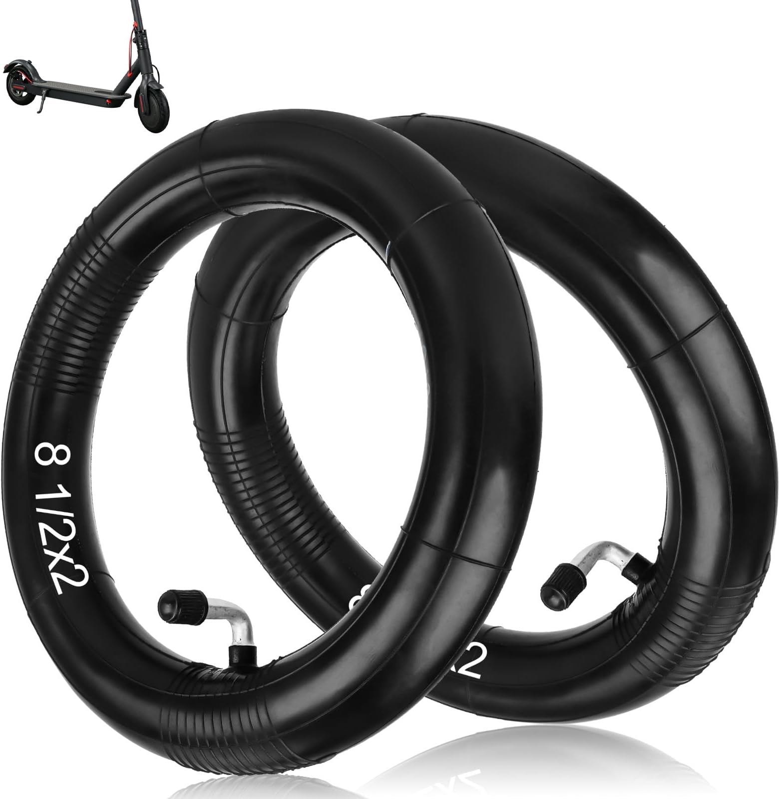 Amazon.com: 8.5 Inches Thicken Scooter Inner Tube, 8 1/2 x 2 Inflated ...