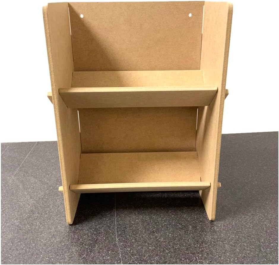 MDF Ribbon Holder - Size 125mm x 225mm x 295mm - Free Standing but with ...