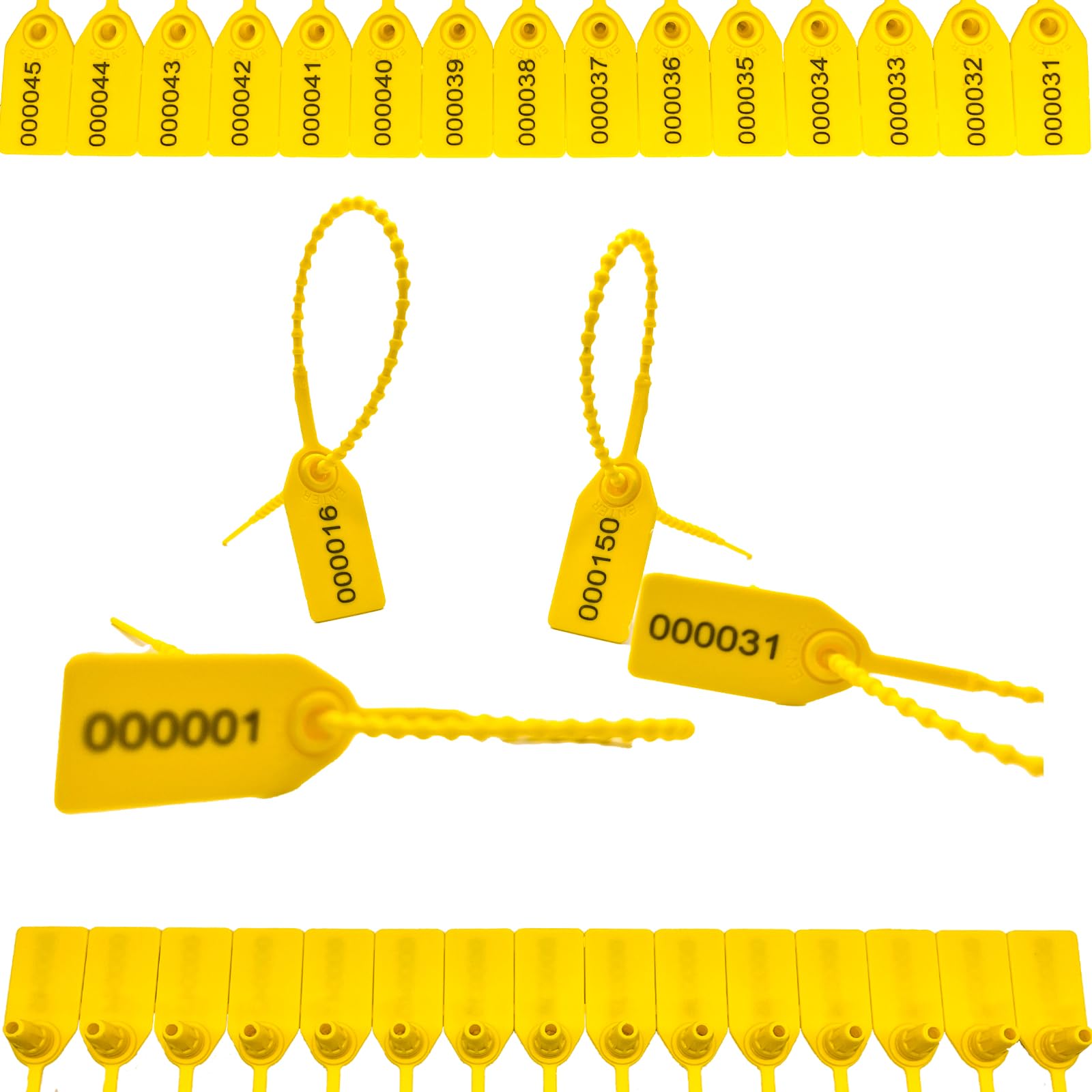 Amazon.com: FarwenC 1000 Pcs Plastic Tamper Seals, Fire Extinguisher ...