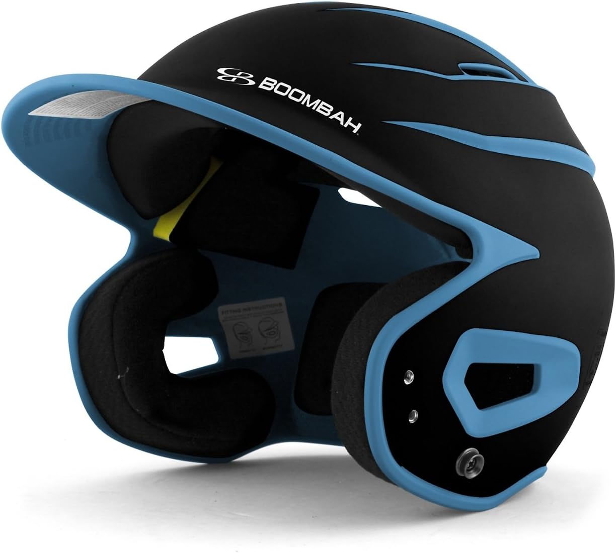 Amazon.com : Boombah DEFCON Baseball/Softball Helmet Sleek Profile ...