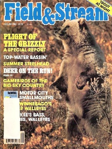 Vintage Field and Stream Magazine - August, 1983 - Like New Condition ...