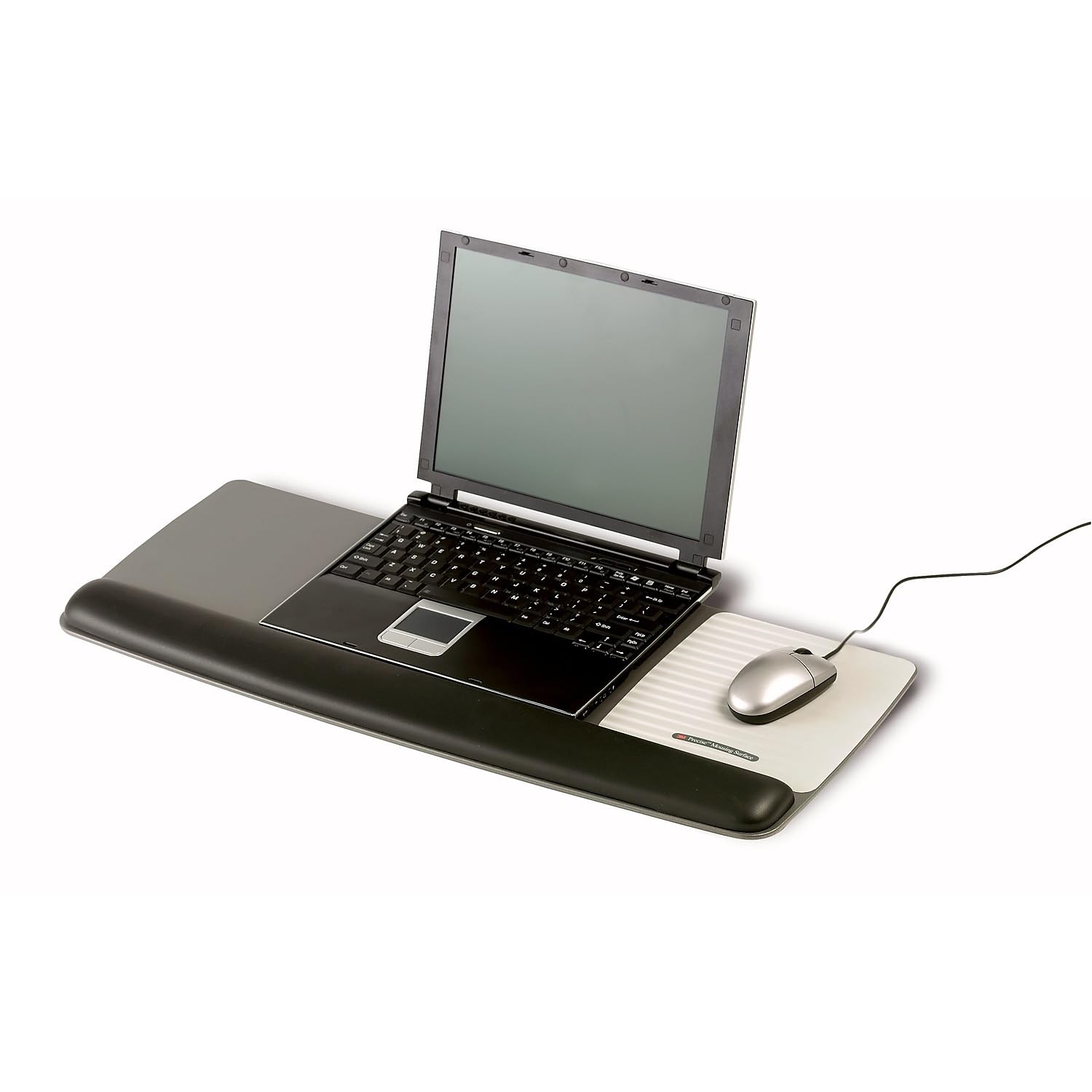 3M WR422LE Gel Wrist Rest Platform, 25.5-Inch x 10.5-Inch Black