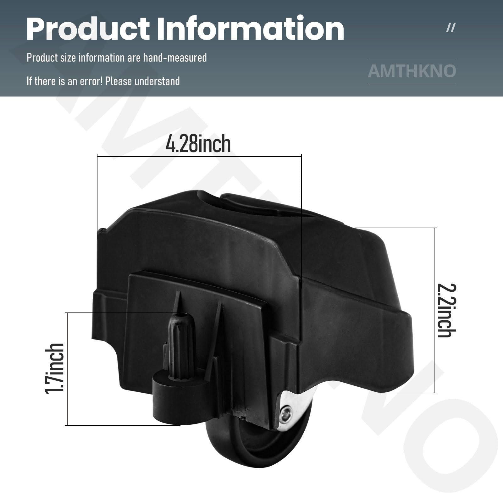 Snapklik.com : 12388 Foot Caster & 12293 Caster Wheel Kit For Ridgid 6 ...