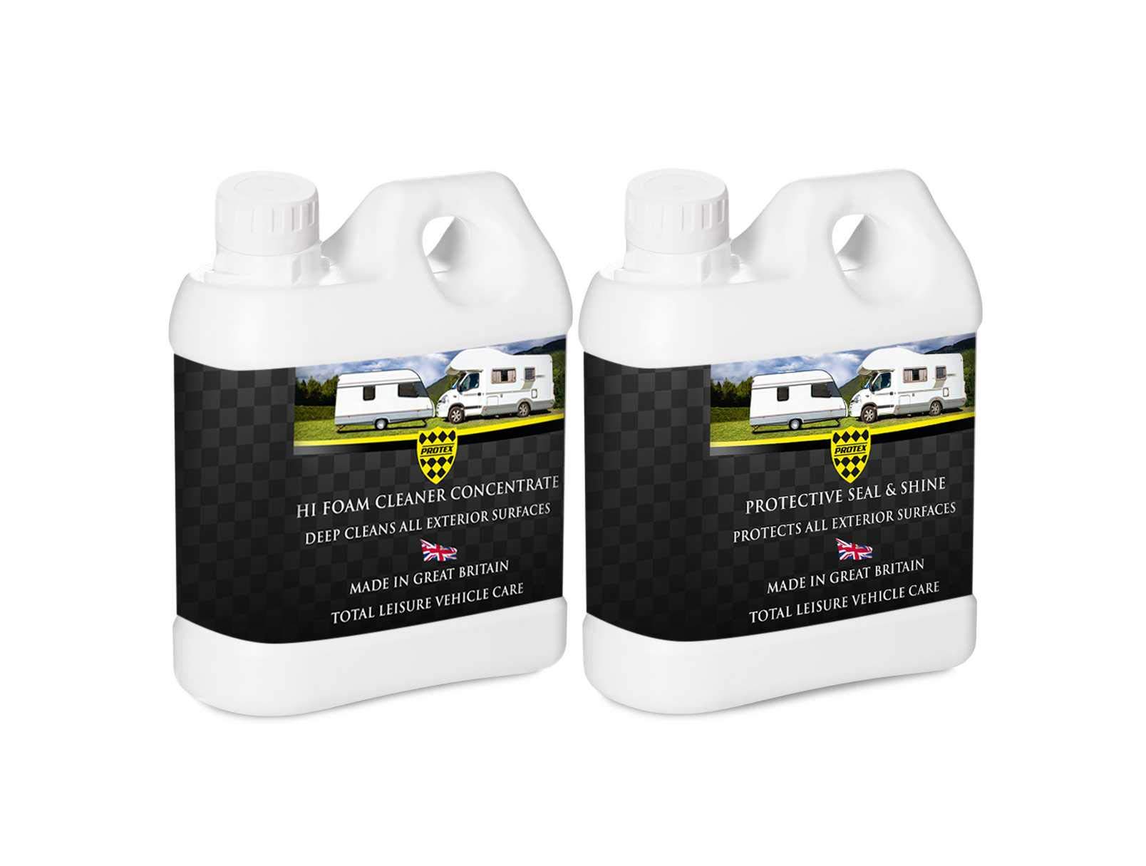 PROTEX Caravan & Motorhome Cleaning Kit. Hi Foam Cleaner Concentrate 1 ...