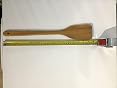 Amazon.com: FAAY 18" Teak Long Wooden Spatula, Heavy Duty Cajun Stir ...