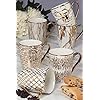 Amazon.com: Matrix Gold Porcelain Coffee & Tea Mug Set – Premium Fine ...