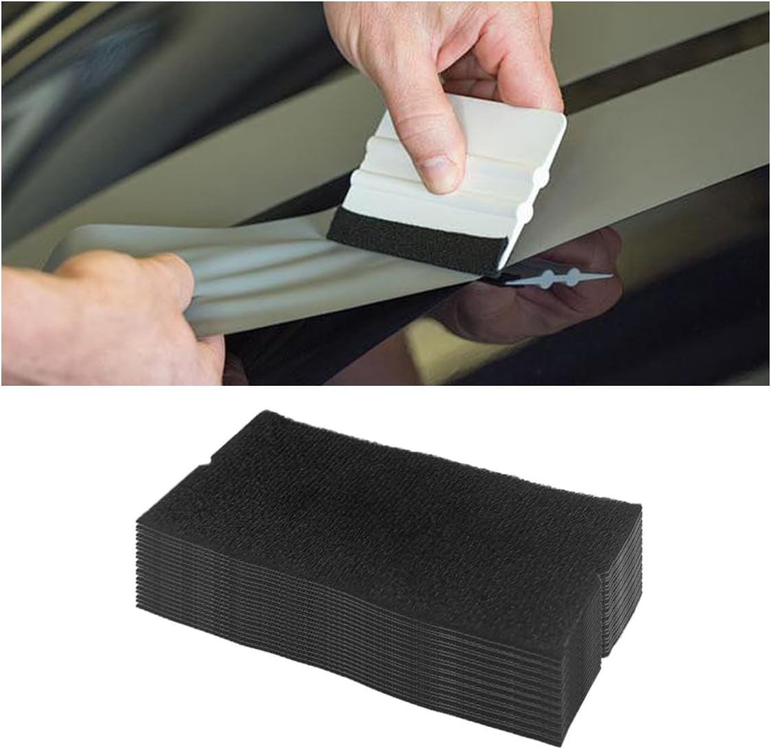Amazon.com: Vinyl Squeegee Felt Fabric, Self-Adhesive Pre-Cut Scraper ...