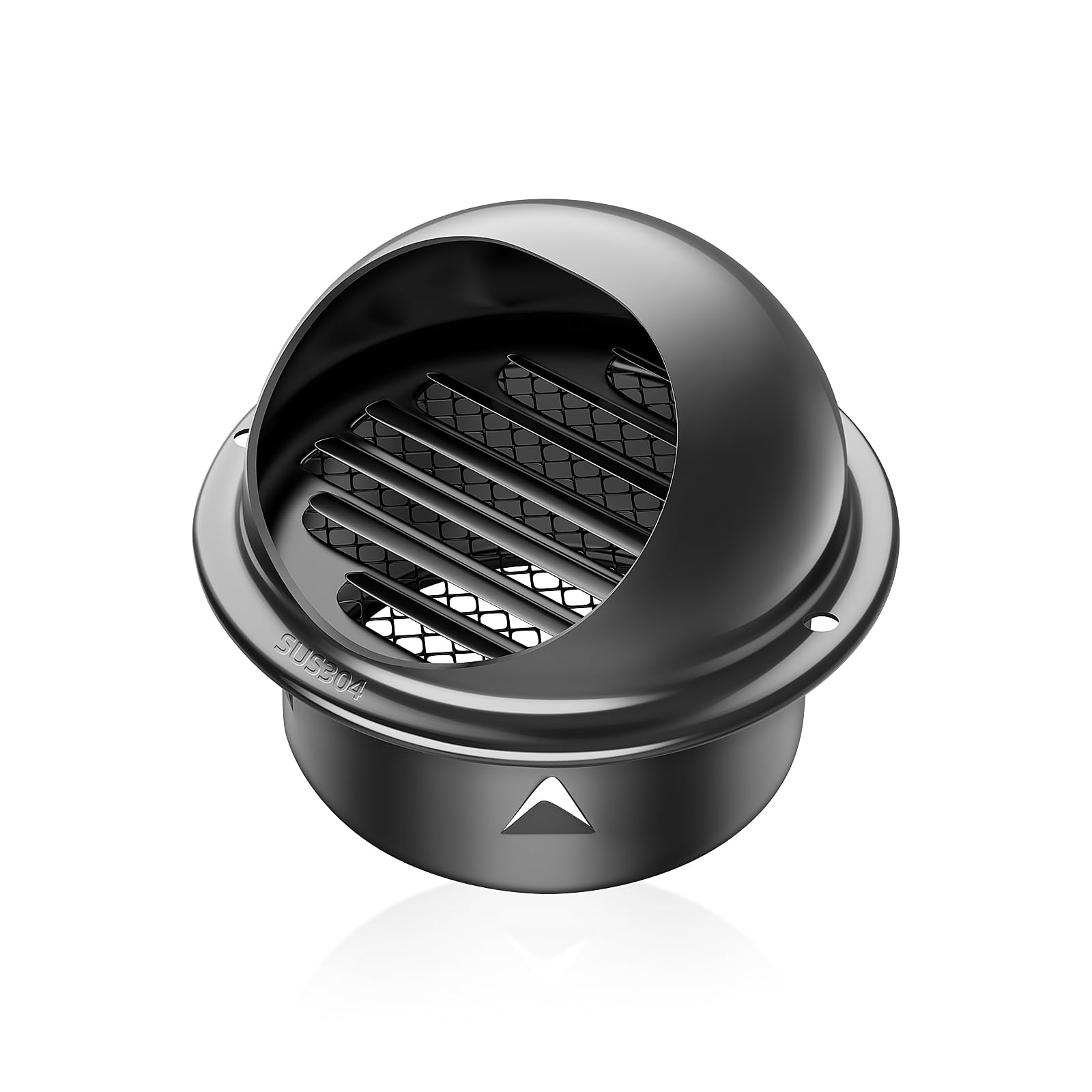 6 inch Round Wall Vent Cap, piiyoosnn 304 Stainless Steel Air Vent ...