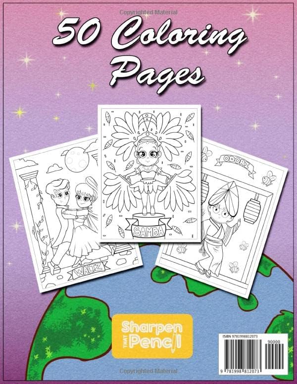 Dances Of The World Coloring Pages