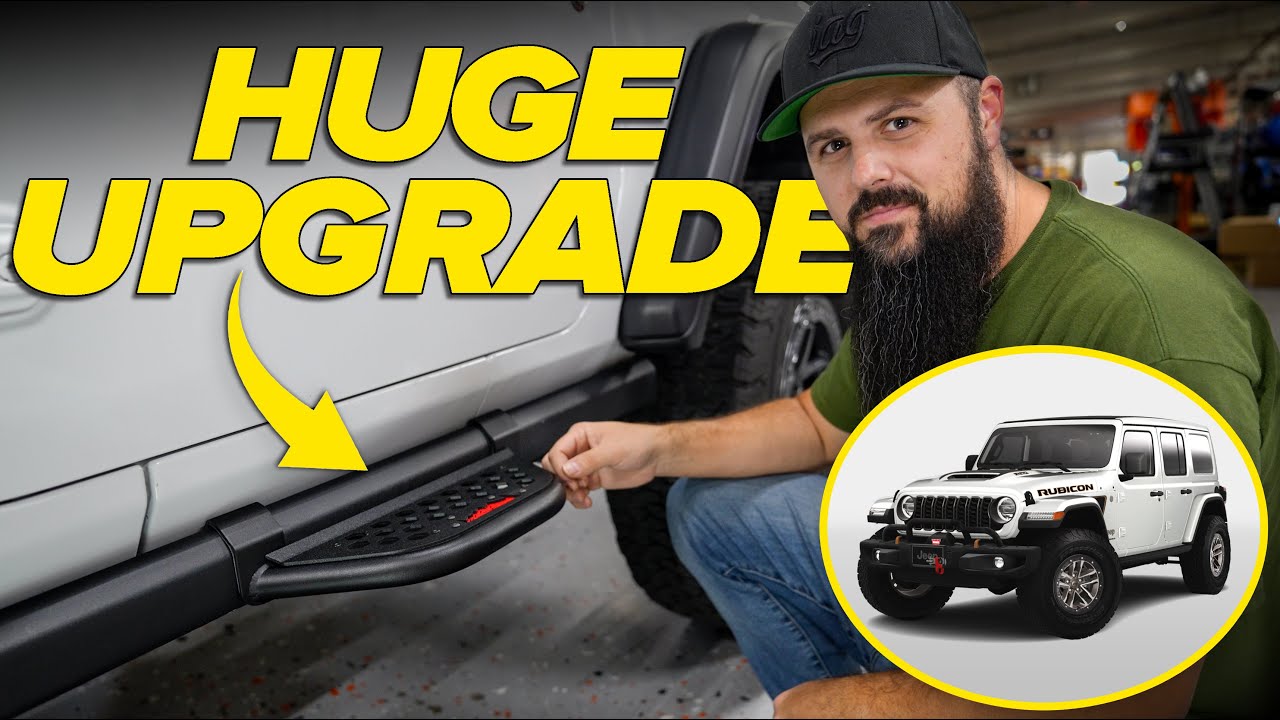 Watch HOW TO INSTALL - IAG EZ-Steps for Jeep Wrangler & Gladiator on ...