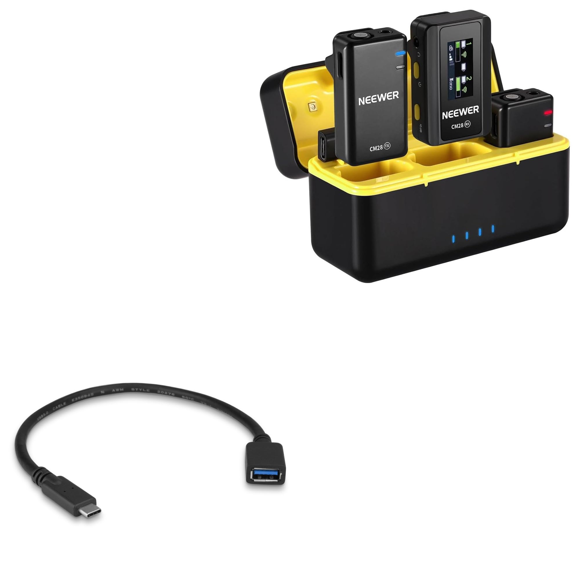 Amazon.com: BoxWave Cable Compatible with Neewer CM28 - USB Expansion ...