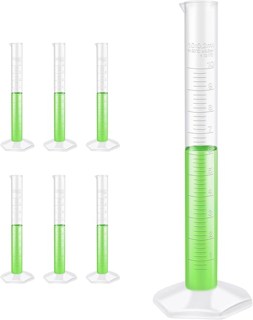 Amazon.com: Utile Economic Graduated Measuring Cylinder, 6pcs of Vol ...