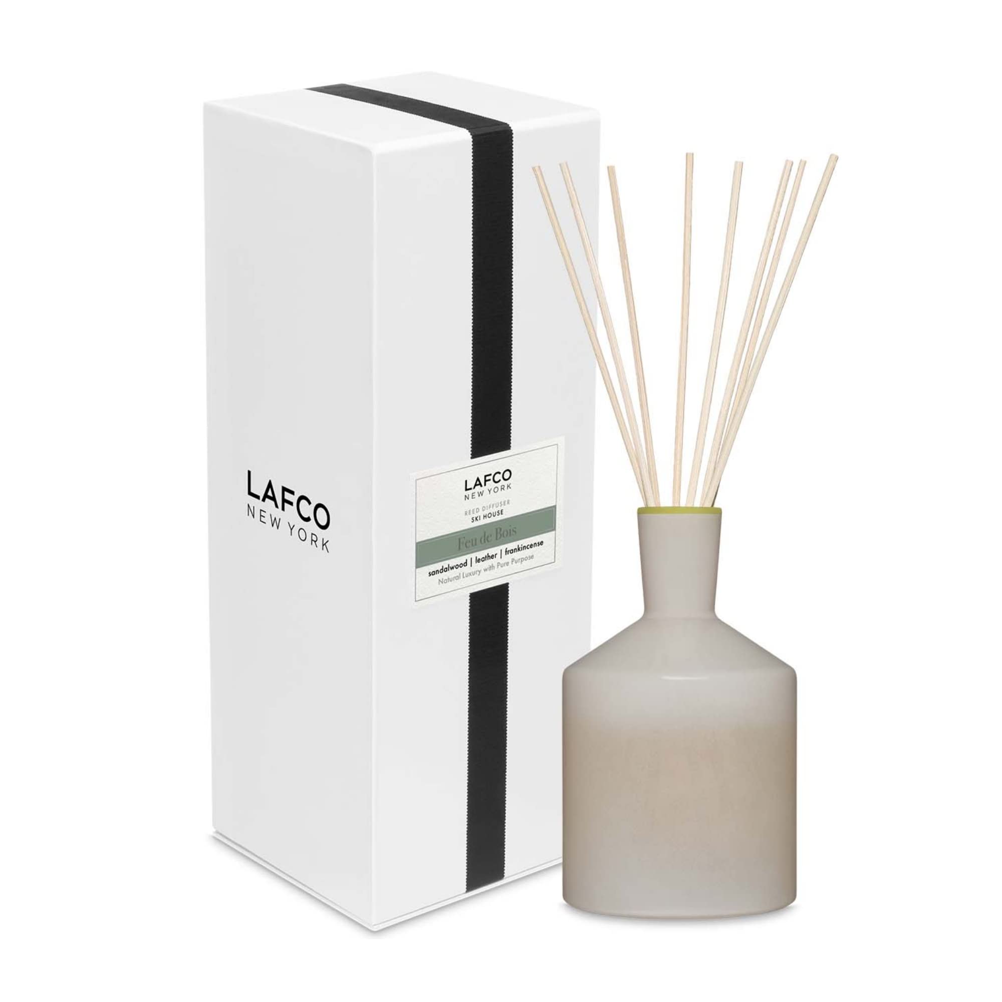 Amazon.com: LAFCO New York Classic Reed Diffuser, Feu de Bois - 6 oz ...