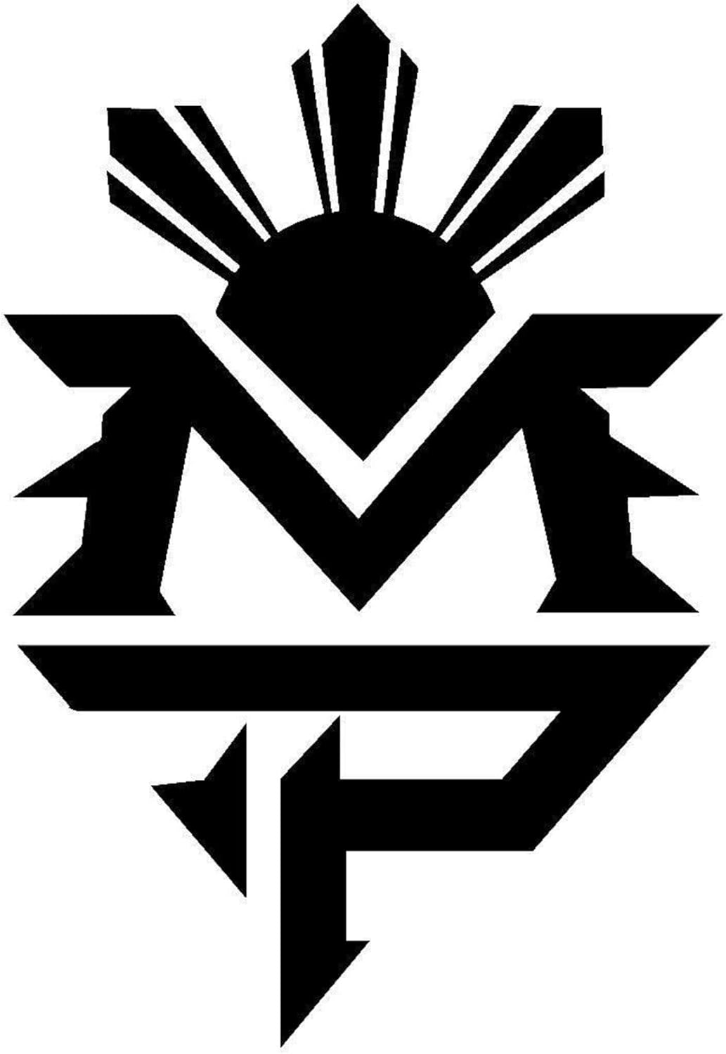 Amazon.com: Manny Pacquiao Boxing Legend 5.5" MP Logo Die Cut Decal ...