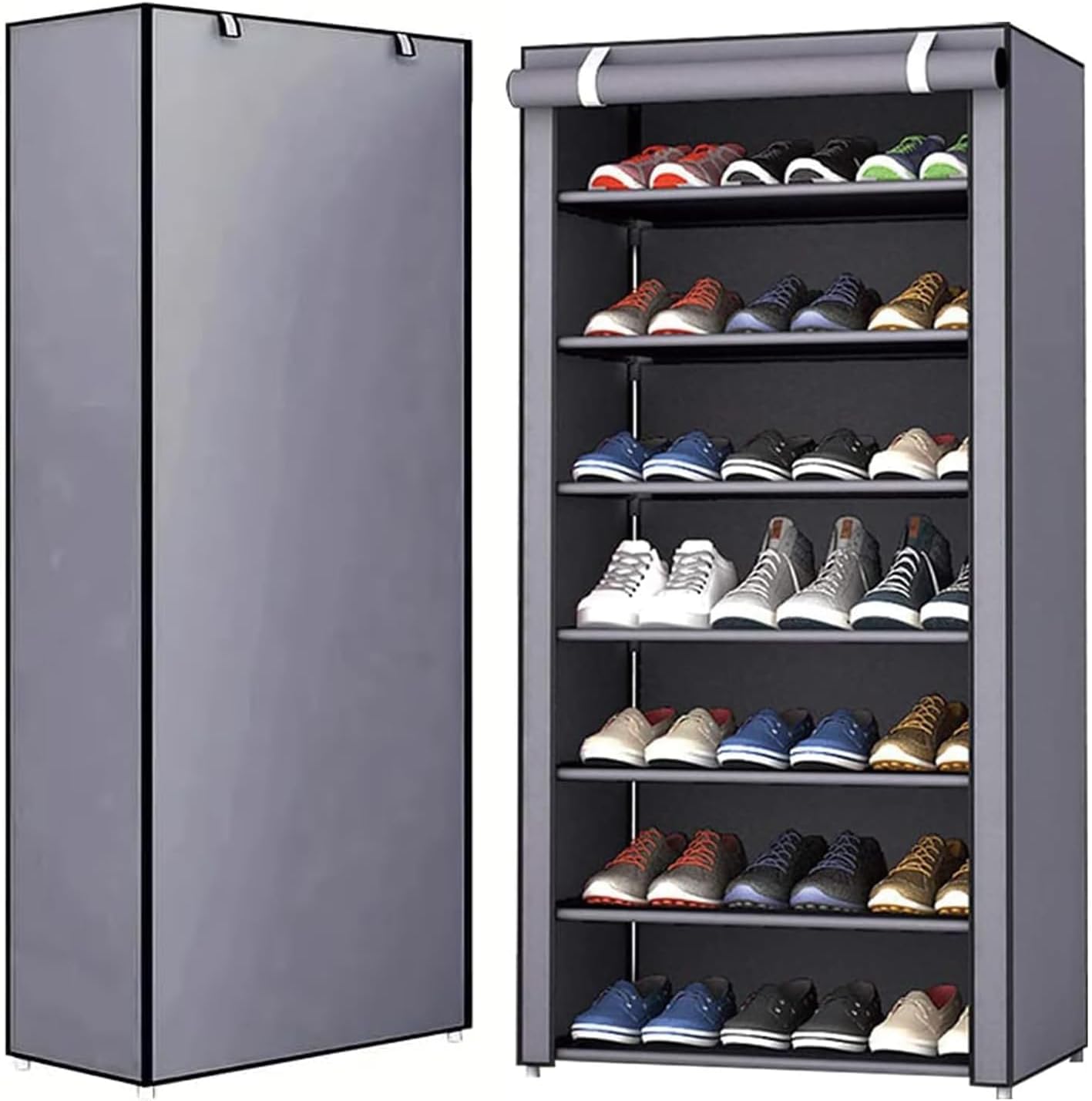 SELECTSHOP Zapatera Armario Multiusos Mueble Rack Estante Apilable ...