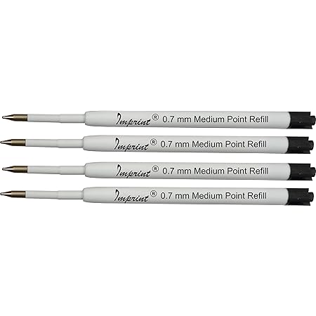 IMPRINT's Jotter Universal Ball Pen Refills Black Ink, Fits in Most ...