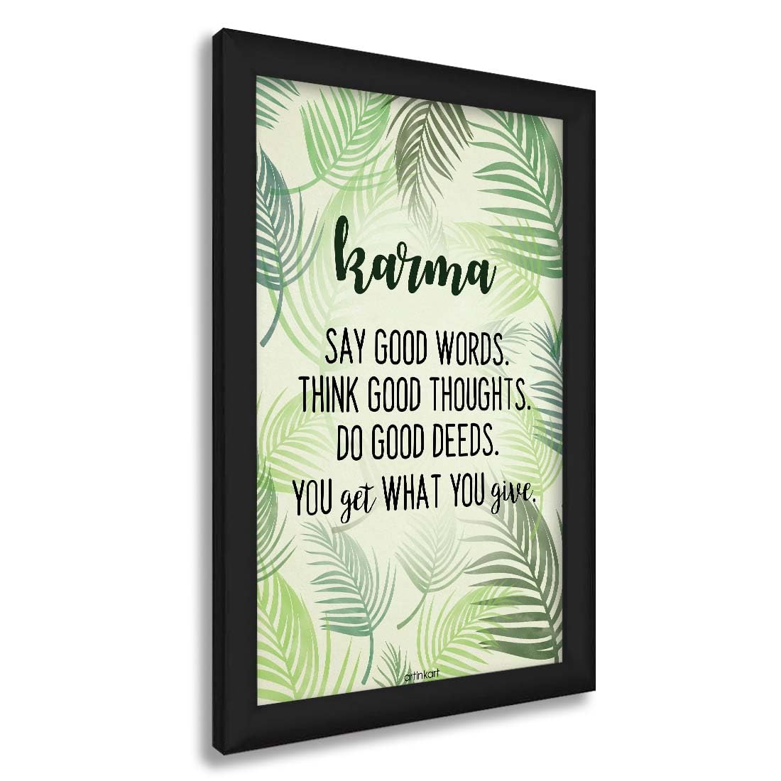 ArtinKart- Inspirational Karma Motivational Poster with Quotes for ...
