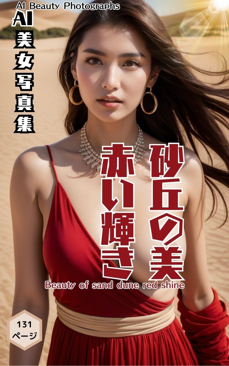 Amazon.co.jp: 【AI美女写真集】 砂丘の美 赤い輝き eBook : AI MOMO: Kindleストア