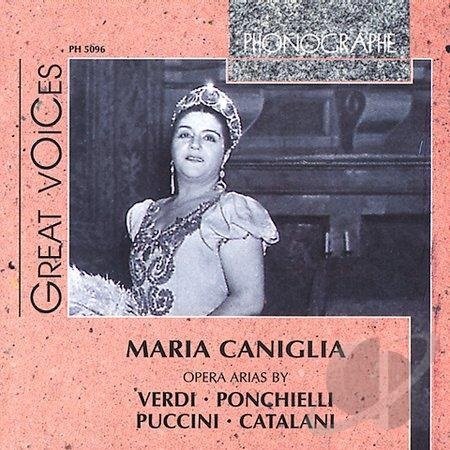 Maria Caniglia in Opera: Caniglia, Maria: Amazon.es: CD y vinilos}