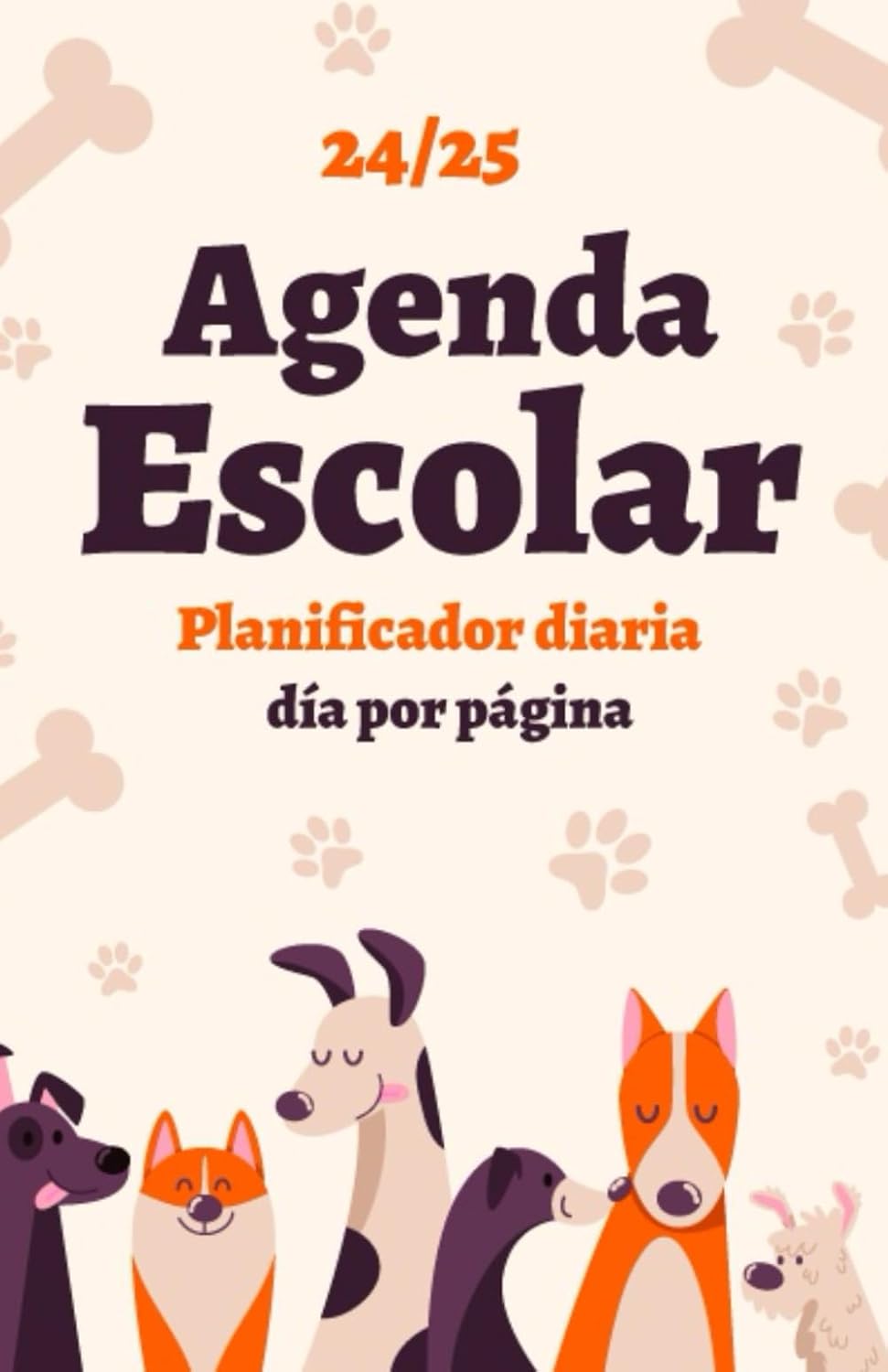 Amazon.com: Agenda Escolar 2024-2025: Planificador diaria, día por ...