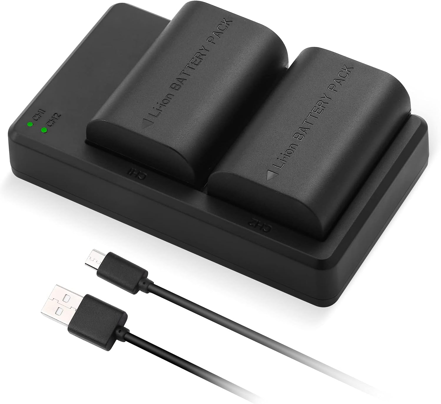 Amazon.com : LP-E6 LP E6N Battery 2 Packs 2600mAh Replacement Li-ion ...