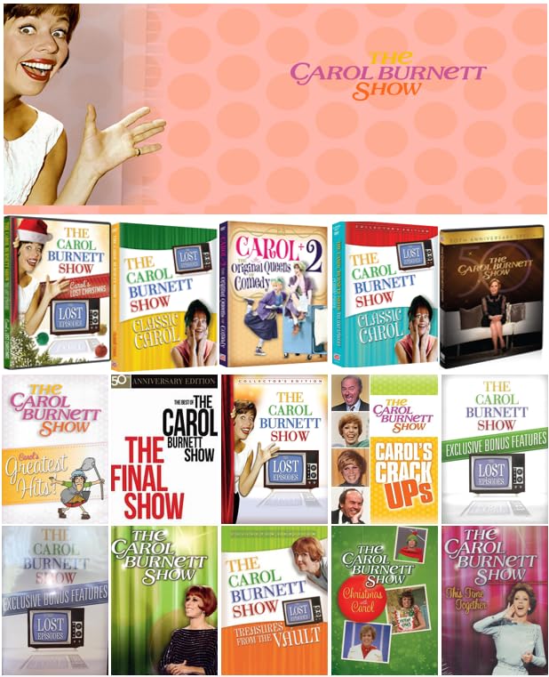 Amazon.com: Ultimate & Limited Carol Burnett Show Collection: Carol's ...