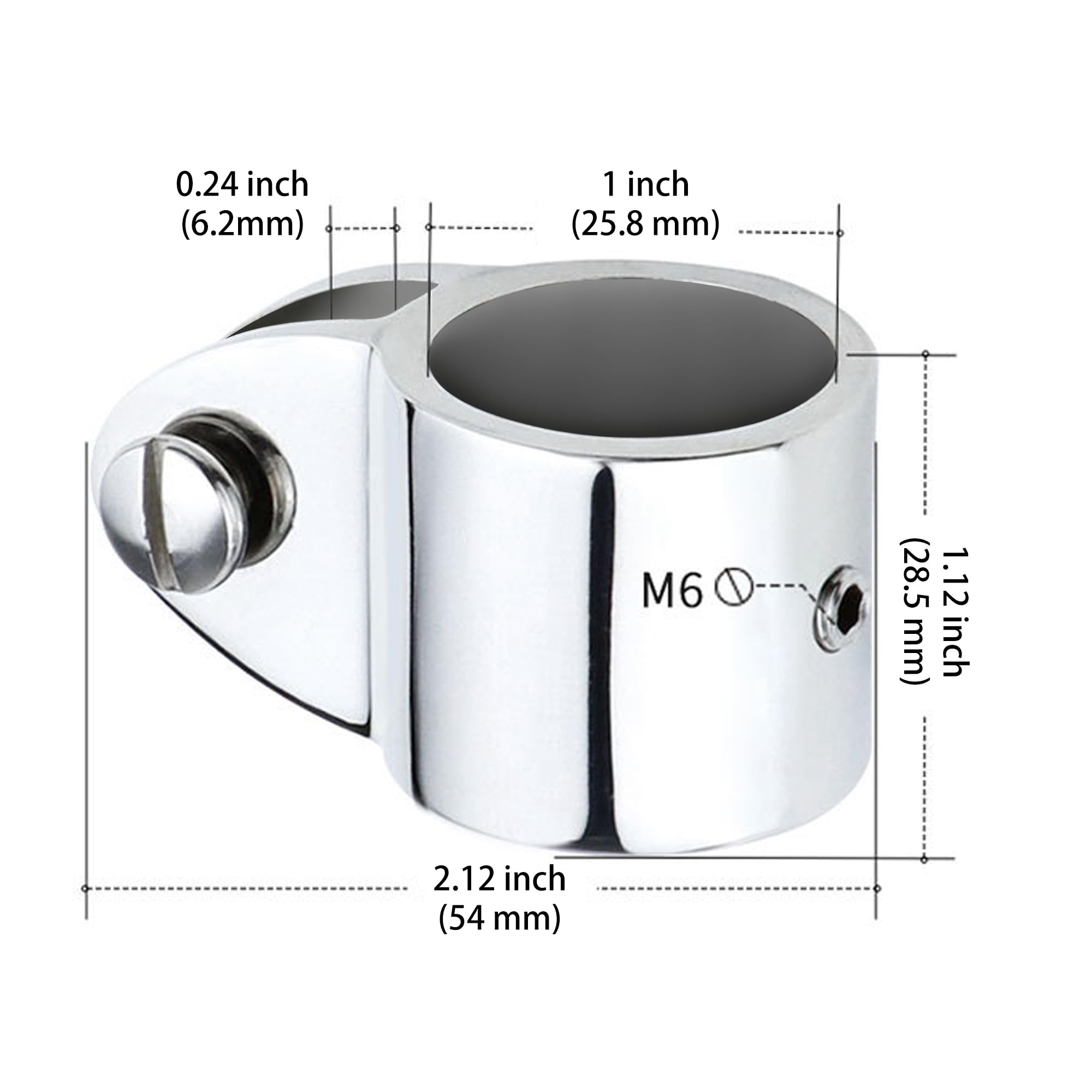 Snapklik.com : YANYUCB Bimini Top Jaw Slide Marine Stainless Steel 316 ...