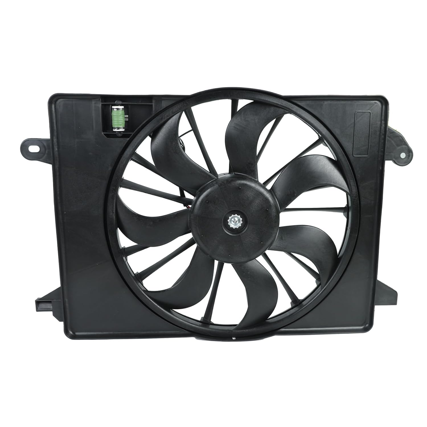 Amazon.com: 12V AC Condenser Cooling Radiator Fan Assembly Compatible ...