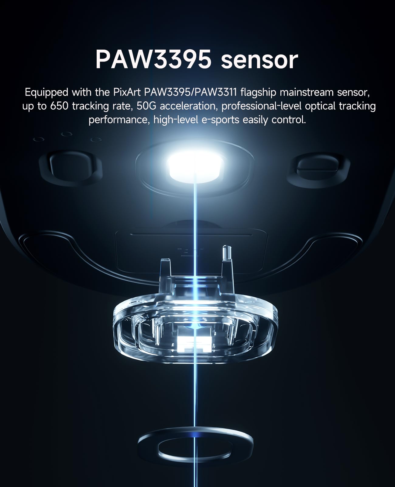 Snapklik.com : MCHOSE G3 Ultra Wireless Gaming MouseDual 8K Polling ...