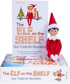 The Elf on the Shelf Original – Libro en Español y Elfo Niño con ...