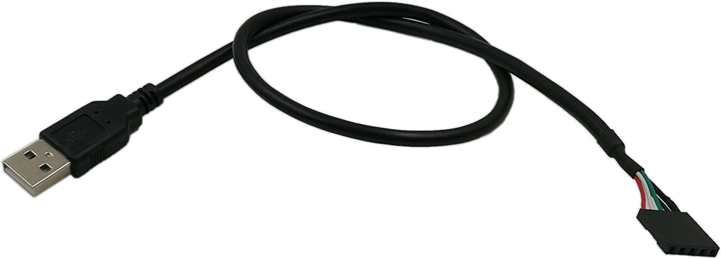 Amazon.com: GINTOOYUN 5 Pin Motherboard Header to USB A, Dupont IDC 5 ...