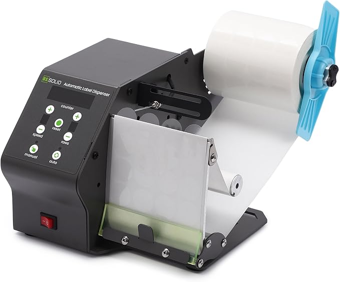 Amazon.com: U.S. Solid Automatic Label Dispenser for Rolls and Fanfold ...