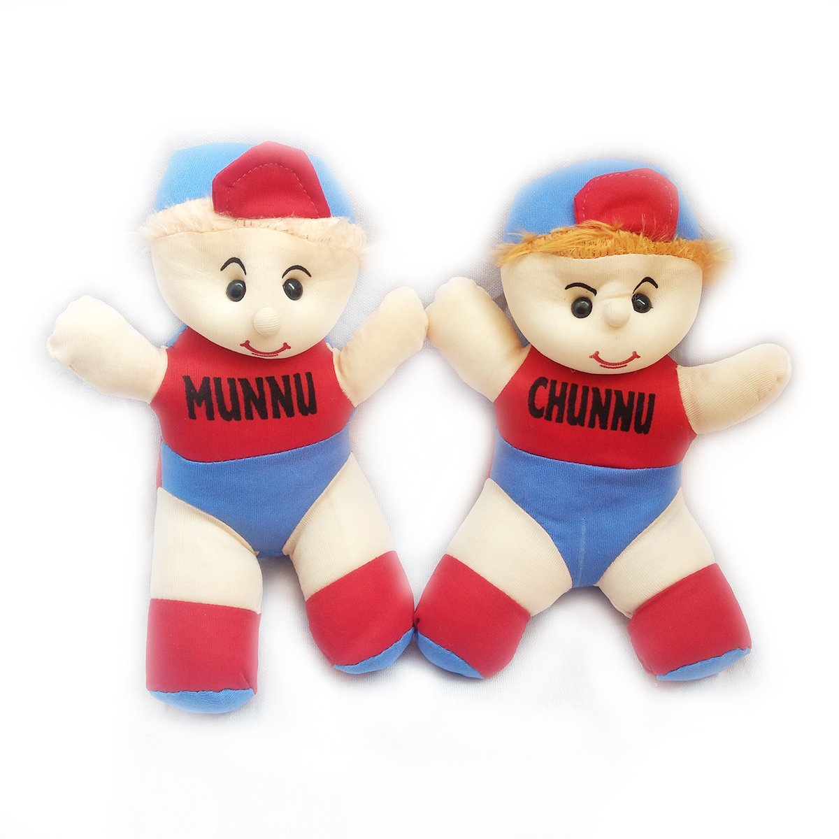 theperfectbazaar Cute Chunnu Munnu Soft Toy Set of 2 Kids Favourite ...