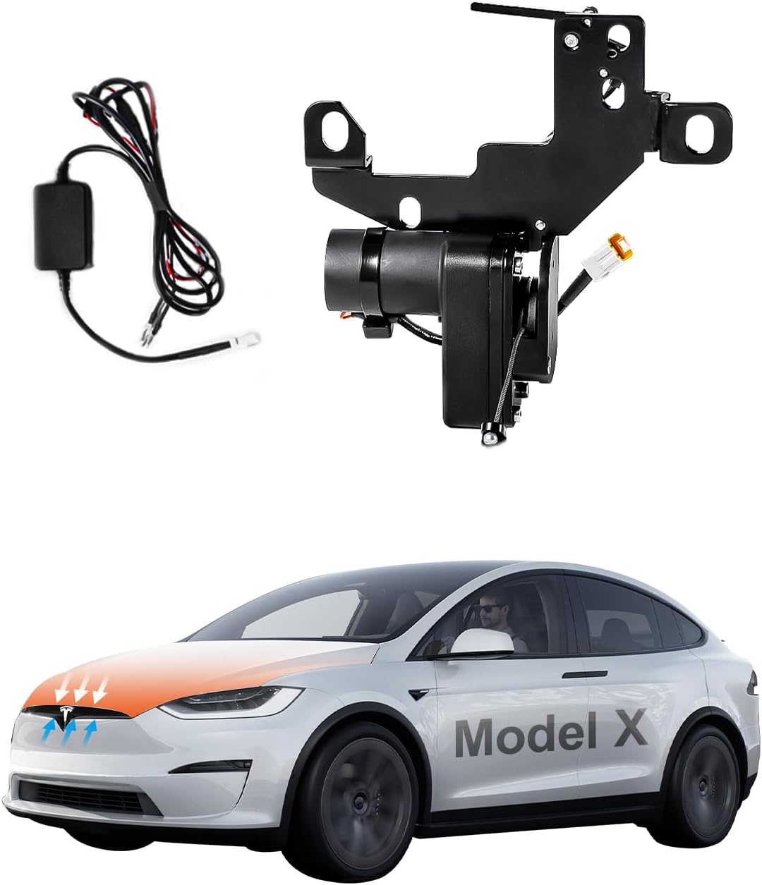 Amazon.com: for Model X 2021-2024 Front Trunk Soft Closing Lock, Power ...