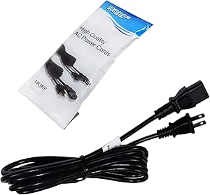 Amazon.com: HQRP 10ft AC Power Cord Compatible with Energy e:XL-S12 ...