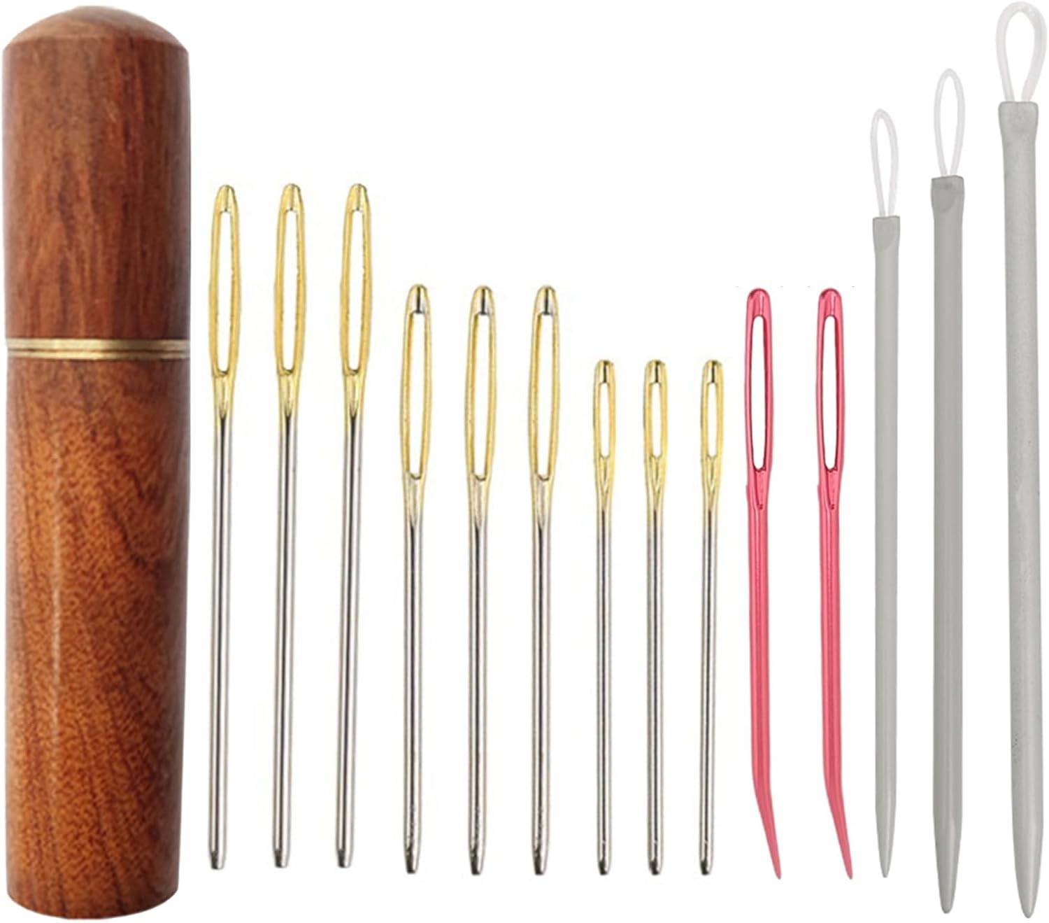 21 Pcs Darning Needles for Wool, Durable and Practical Tapestry Needle ...