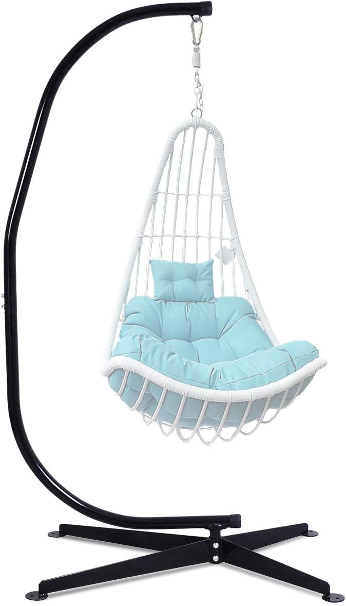 AMANKA Hanging Chair Frame, 215 cm, Hanging Chair Stand, Hanging Seat ...