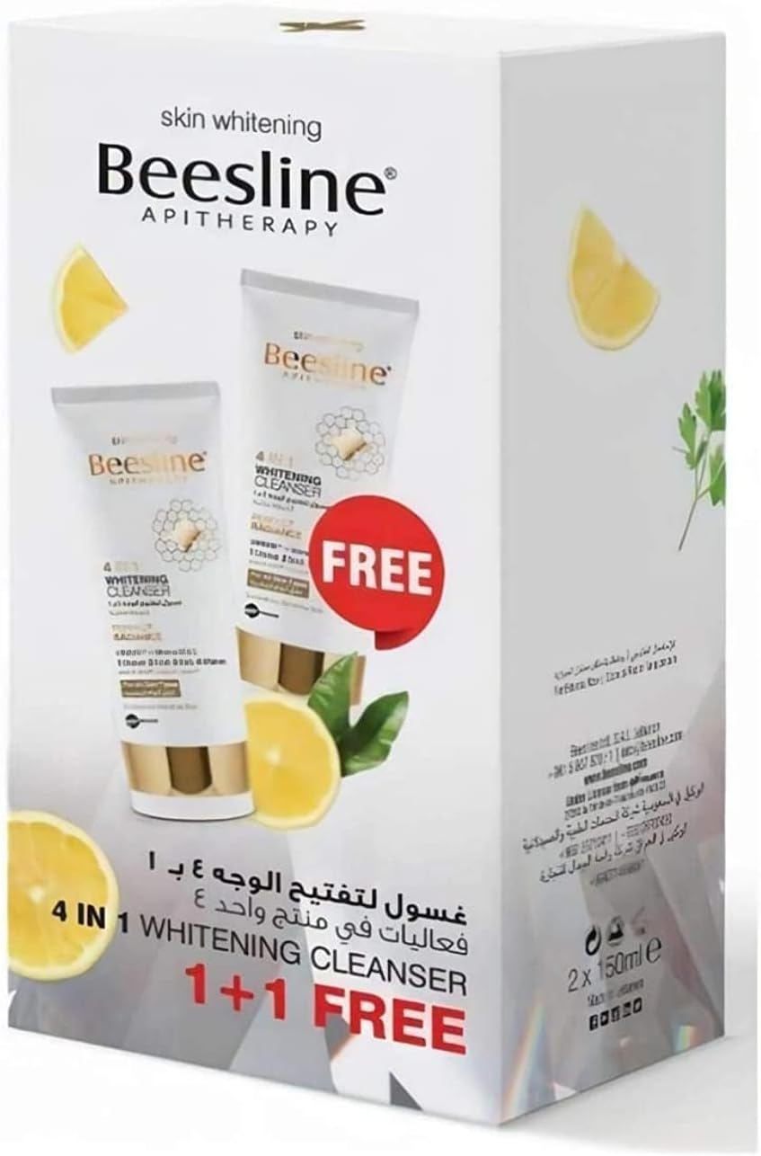 Beesline Whitening Cleanser 4 In 1 (Cleanser, Scrub, Mask, Whitener ...