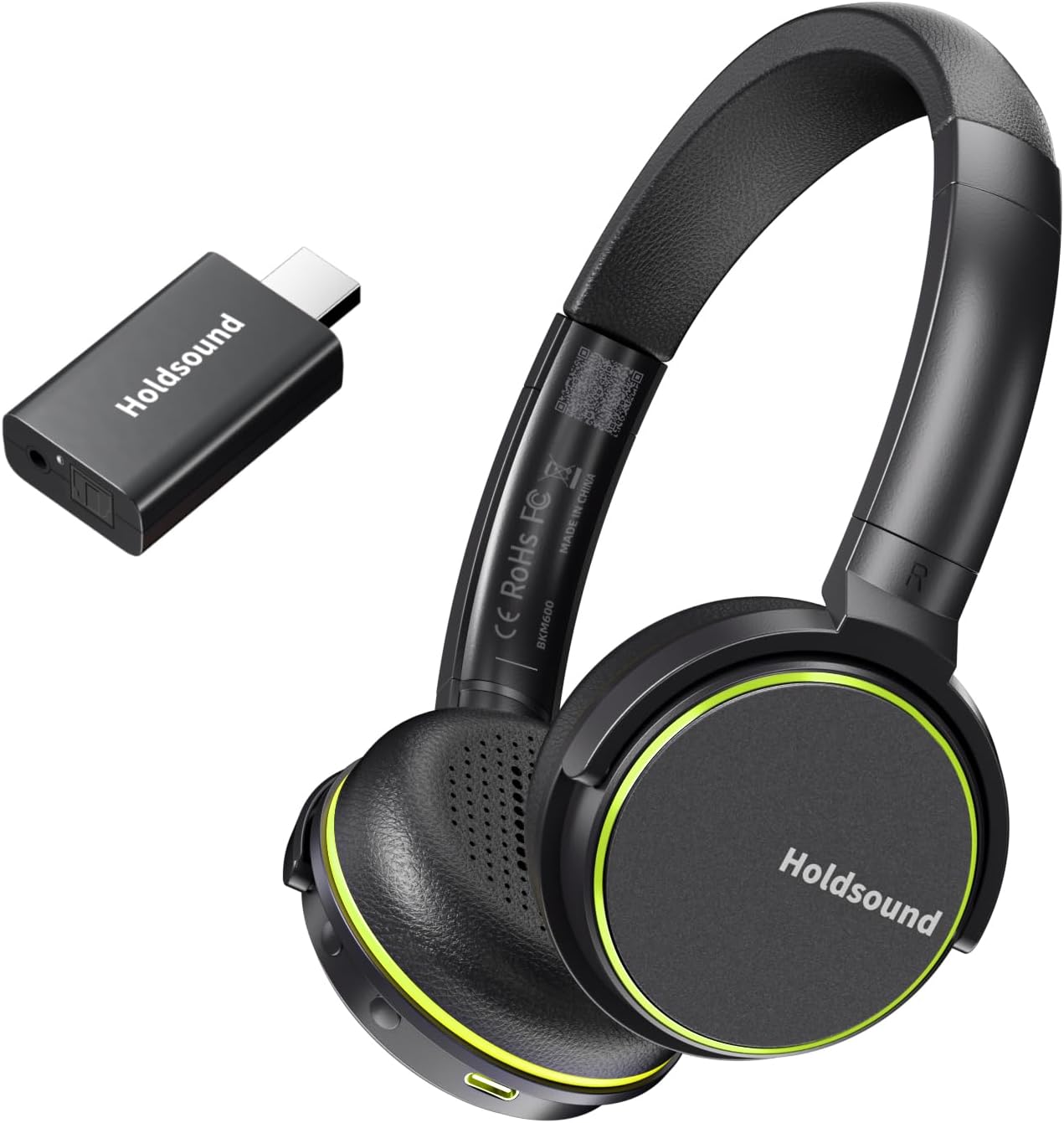 Amazon.com: Holdsound Wireless TV Headphones for Seniors - BKM600 ...