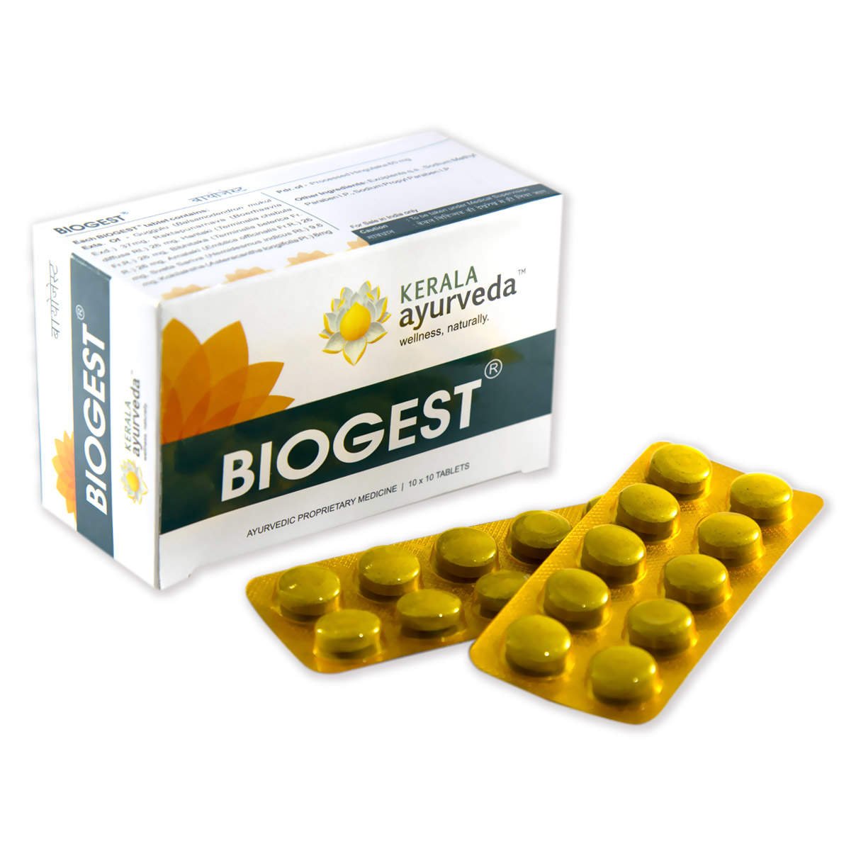 Buy Kerala Ayurveda Biogest Tablet 100 Nos Online at Low Prices in ...